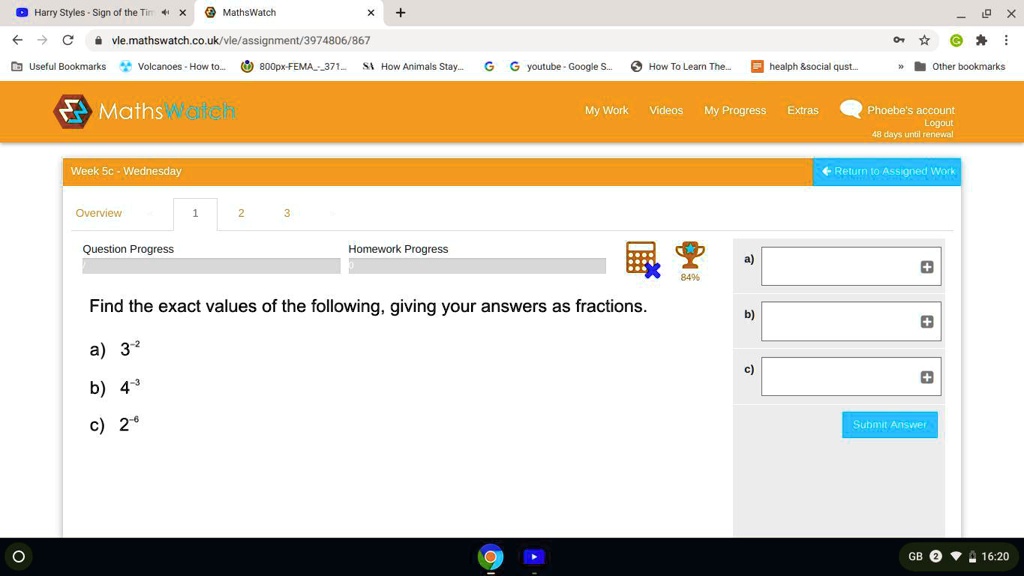 VIDEO solution: Can anyone help? I have no idea. Harry Styles - Sign of the Times MathsWatch www ...