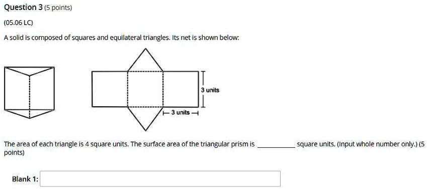 SOLVED: PLEASE HELP ASAP!!! 20 POINTS!!! Question 3 (5 points) (05.06 ...