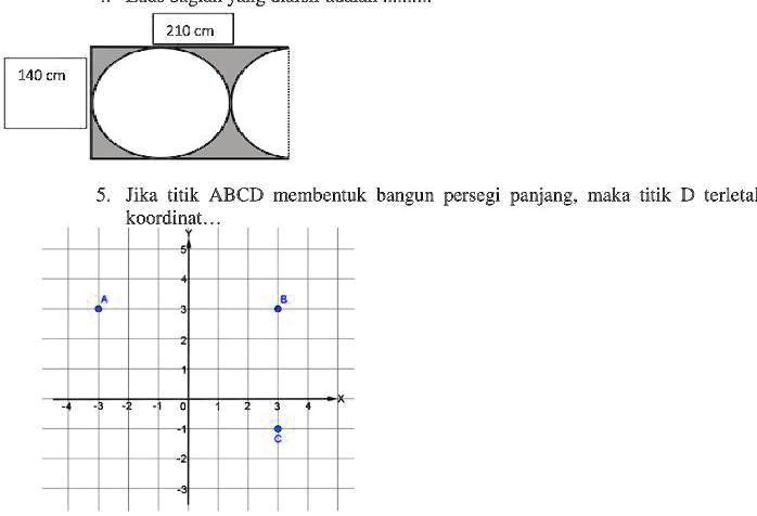 SOLVED: Jika titik ABCD Membentuk bangun persegi panjang maka titik D ... SOLVED: Jika titik ABCD Membentuk bangun persegi panjang maka titik D ...