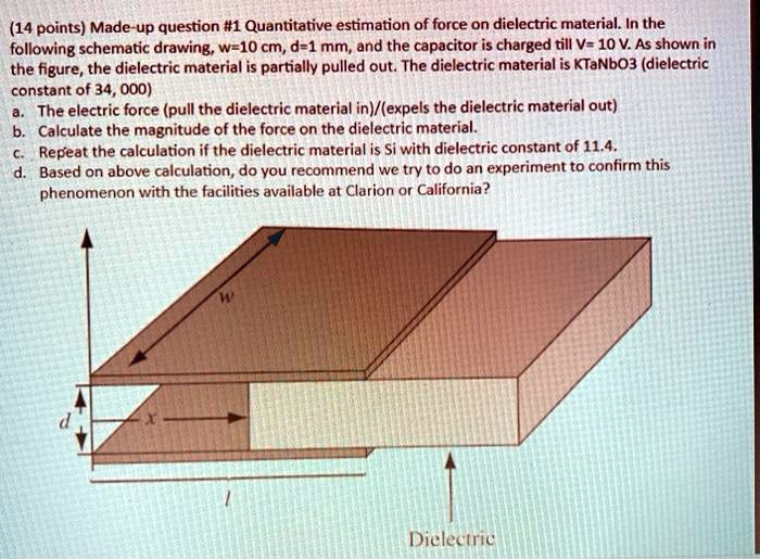 SOLVED: Made-up question #1: Quantitative estimation of force on ...