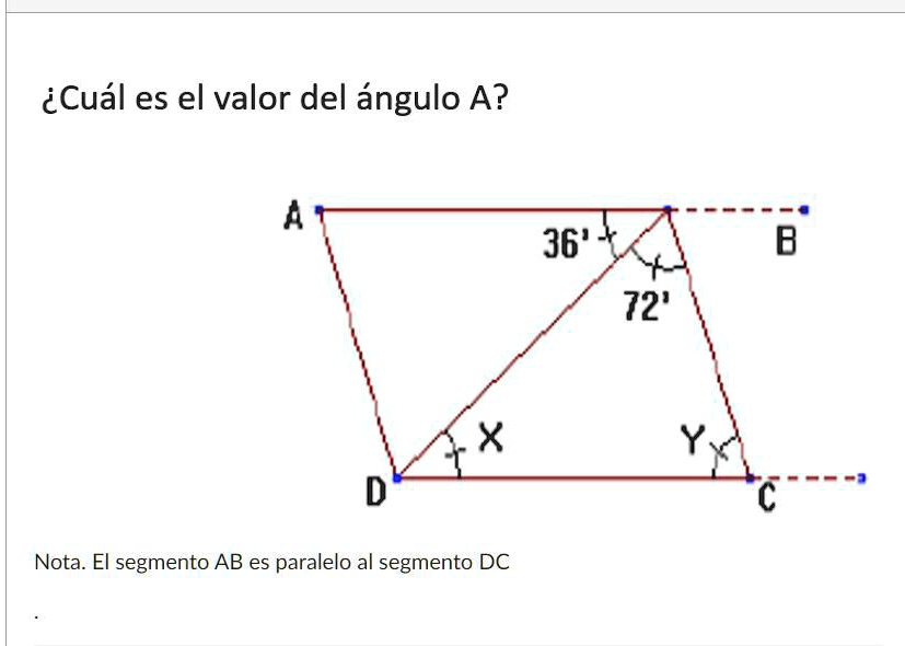SOLVED: Cual es el valor del angulo A éCuál es el valor del ángulo A ... SOLVED: Cual es el valor del angulo A éCuál es el valor del ángulo A ...