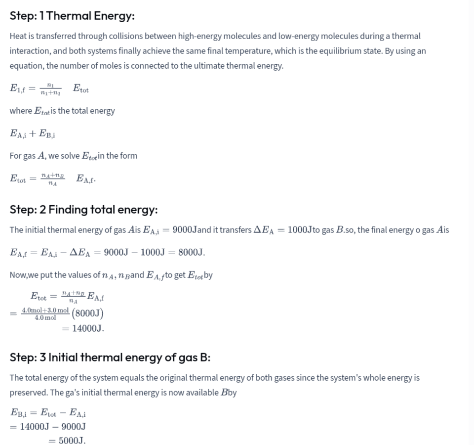 step 1 thermal energy heat is transferred through collisions between ...