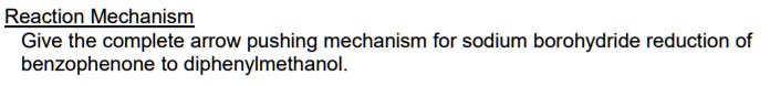 Reaction Mechanism Give the complete arrow pushing mechanism...