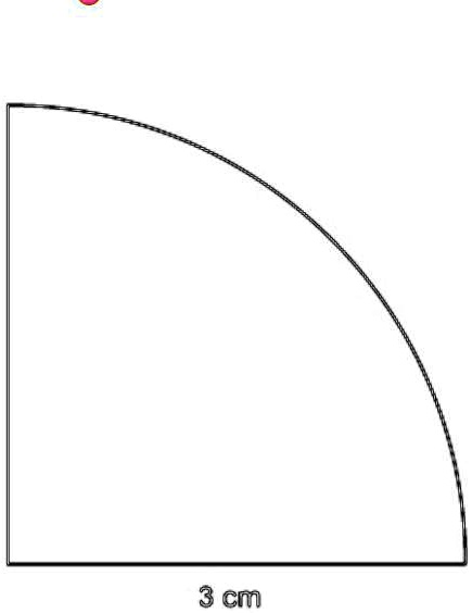 SOLVED: 'This figure is 14 of a circle. What is the best approximation ...