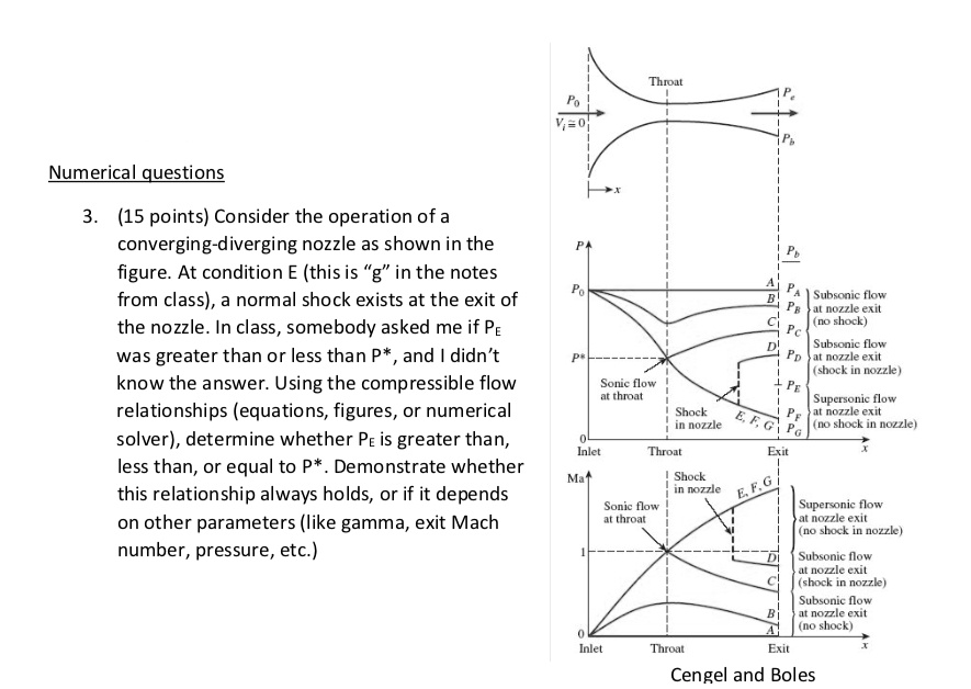 SOLVED: Numerical questions 3. (15 points) Consider the operation of a ...