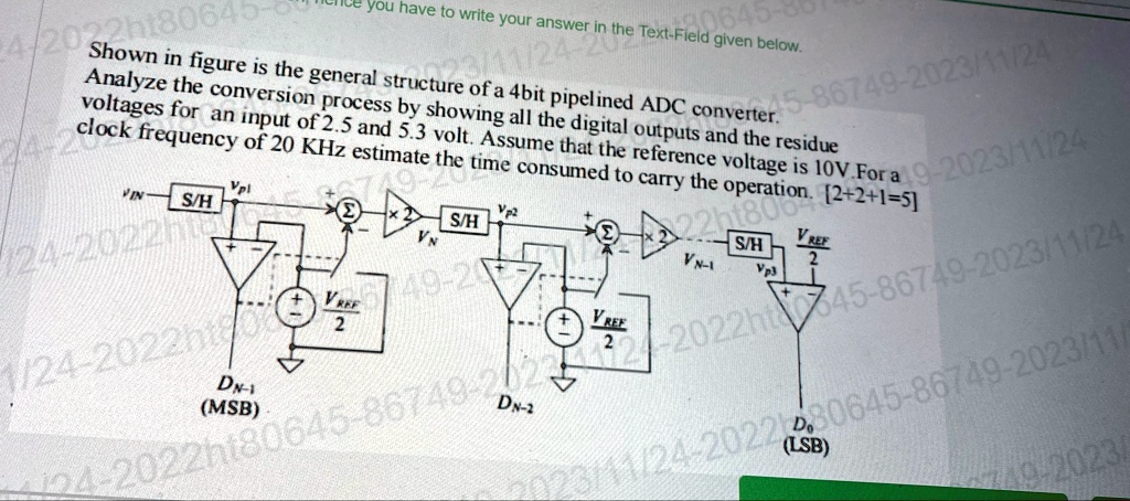 SOLVED: have to write your nswer in the Text-Field given below. Shown ...