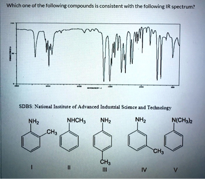 [GET ANSWER] which one of the following compounds is consistent with ...