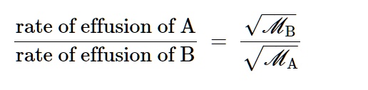 SOLVED: Calculate the ratio of the rate of effusion of hydrogen to the ...
