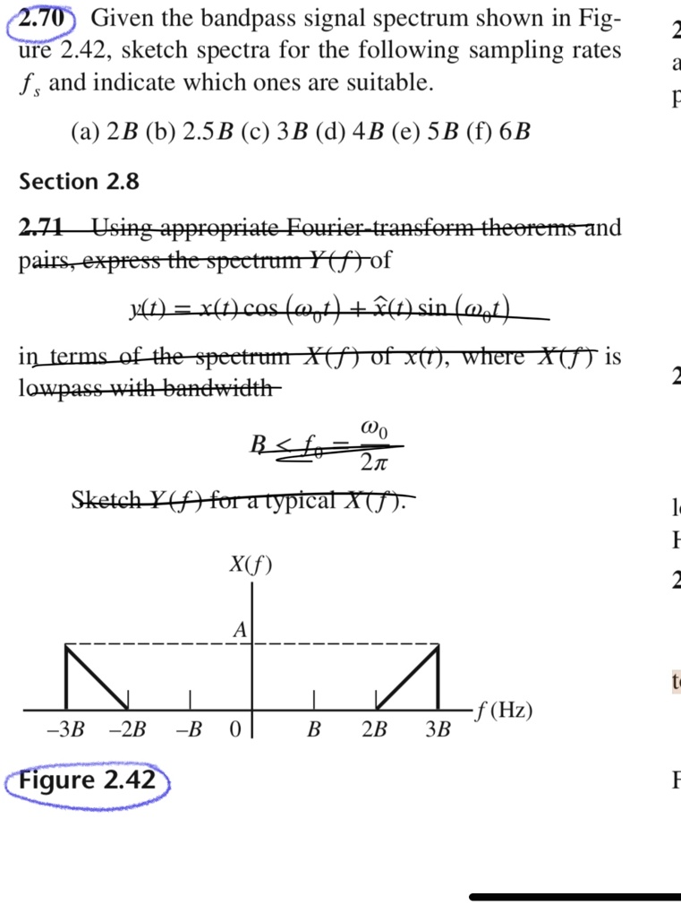 SOLVED: Answer question 2.70. The figure is displayed below. Please ...