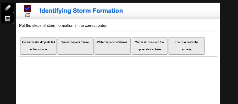 Please help, I have 5 minutes. Quick mnemonic: Identifying Storm ...
