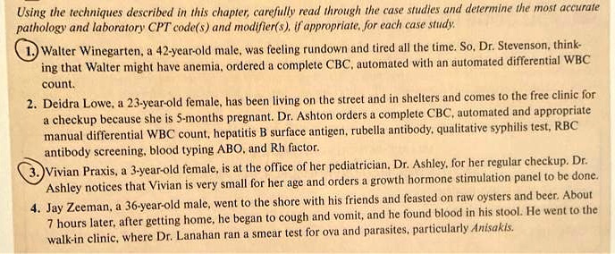 using the techniques described in this chapter carefully read through ...