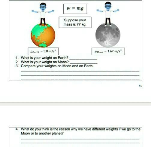 mg suppose your mass 77 kg lind 162 ms ksw 86 qgartt what your weight ...