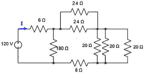 SOLVED: a. Please find I for the circuit shown in the figure. b. Please calculate the power ...