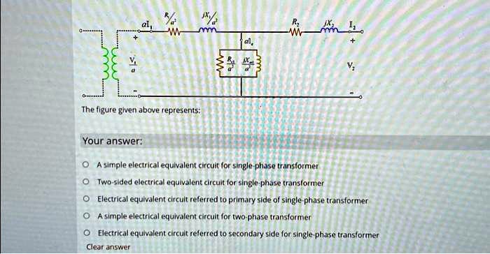 SOLVED: The figure given above represents: Your answer: O A simple electrical equivalent circuit ...