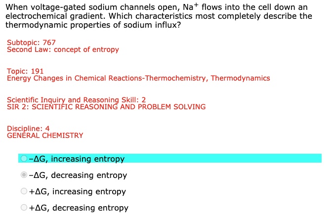 SOLVED: When voltage-gated sodium channels open Na flows into the cell ...