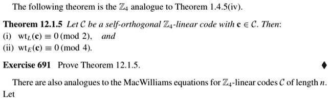 SOLVED: Exercise 691 Prove Theorem 12.1.5. The following theorem is the ...