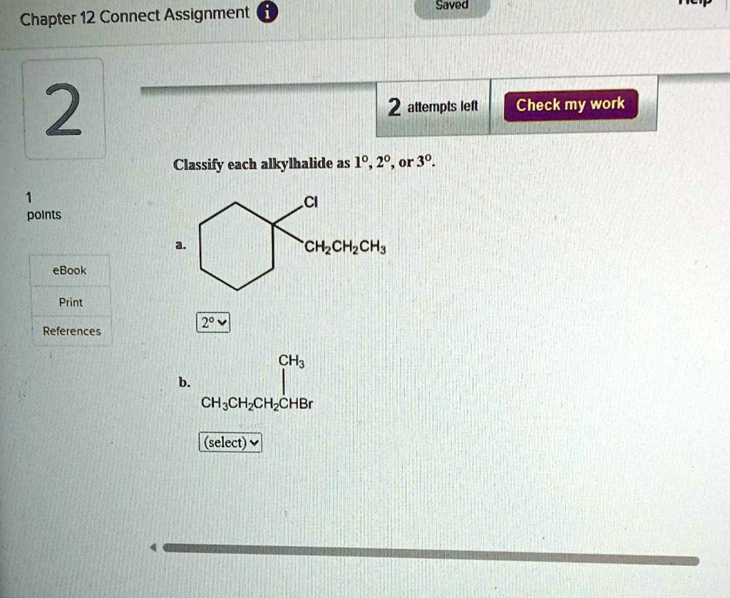 SOLVED: Chapter 12 Connect Assignment 2 2 attempts left Check my work ... SOLVED: Chapter 12 Connect Assignment 2 2 attempts left Check my work ...