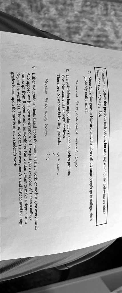 Continue to follow the previous instructions, but also say which of the ...