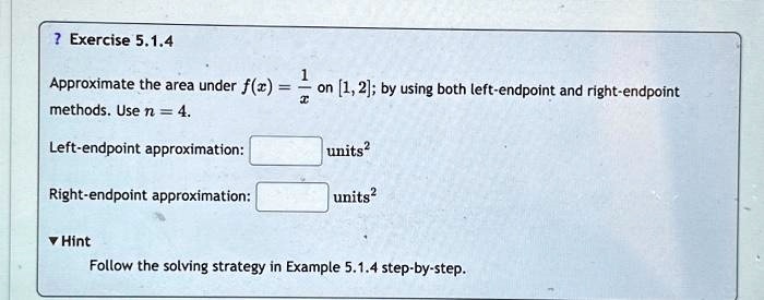 SOLVED: Texts: Please help me with this problem. Exercise 5.1.4 ...