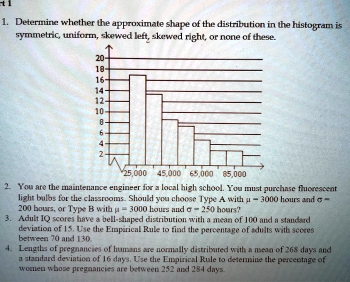 SOLVED: t1 Determine whether the approximate shape S of the ... SOLVED: t1 Determine whether the approximate shape S of the ...