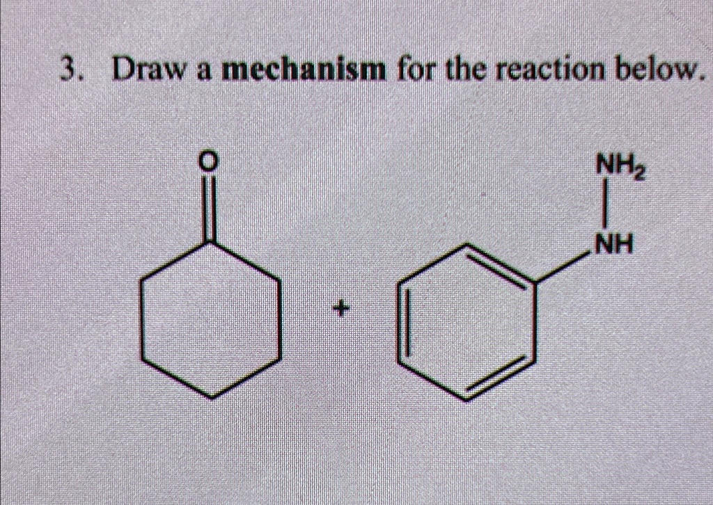 Draw a mechanism for the reaction below. Imines and Enamines 3.Drawa ...