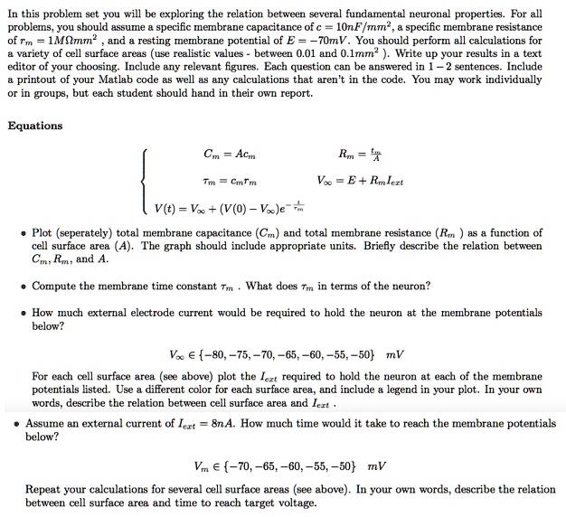 SOLVED: In this problem set, you will be exploring the relationship between several fundamental ...