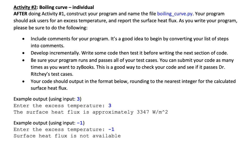 SOLVED: Activity #2: Boiling Curve - Individual After completing ...