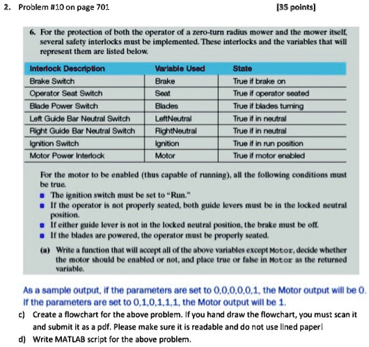SOLVED: 2. Problem #10 on page 701 [35 points] 6. For the protection of ...