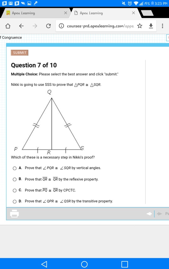SOLVED: 'HELP PICTURE IS SHOWN 0 15% 3.23 PM Apex Learning Apex Learning courses prd ...