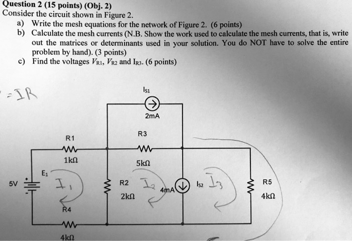 SOLVED: Question 2.15 points (Obj. 2): Consider the circuit shown in ...