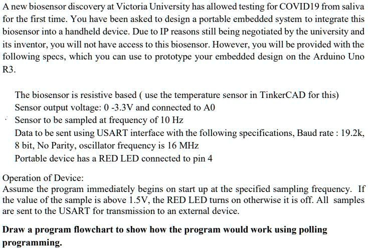 SOLVED: A new biosensor discovery at Victoria University has allowed ...