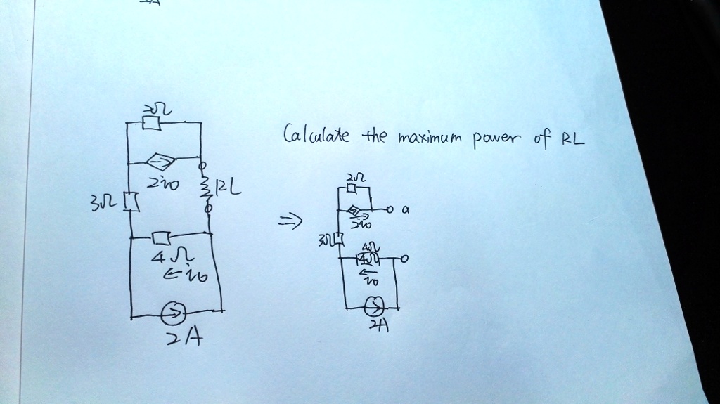 Calculate the maximum power of RL
