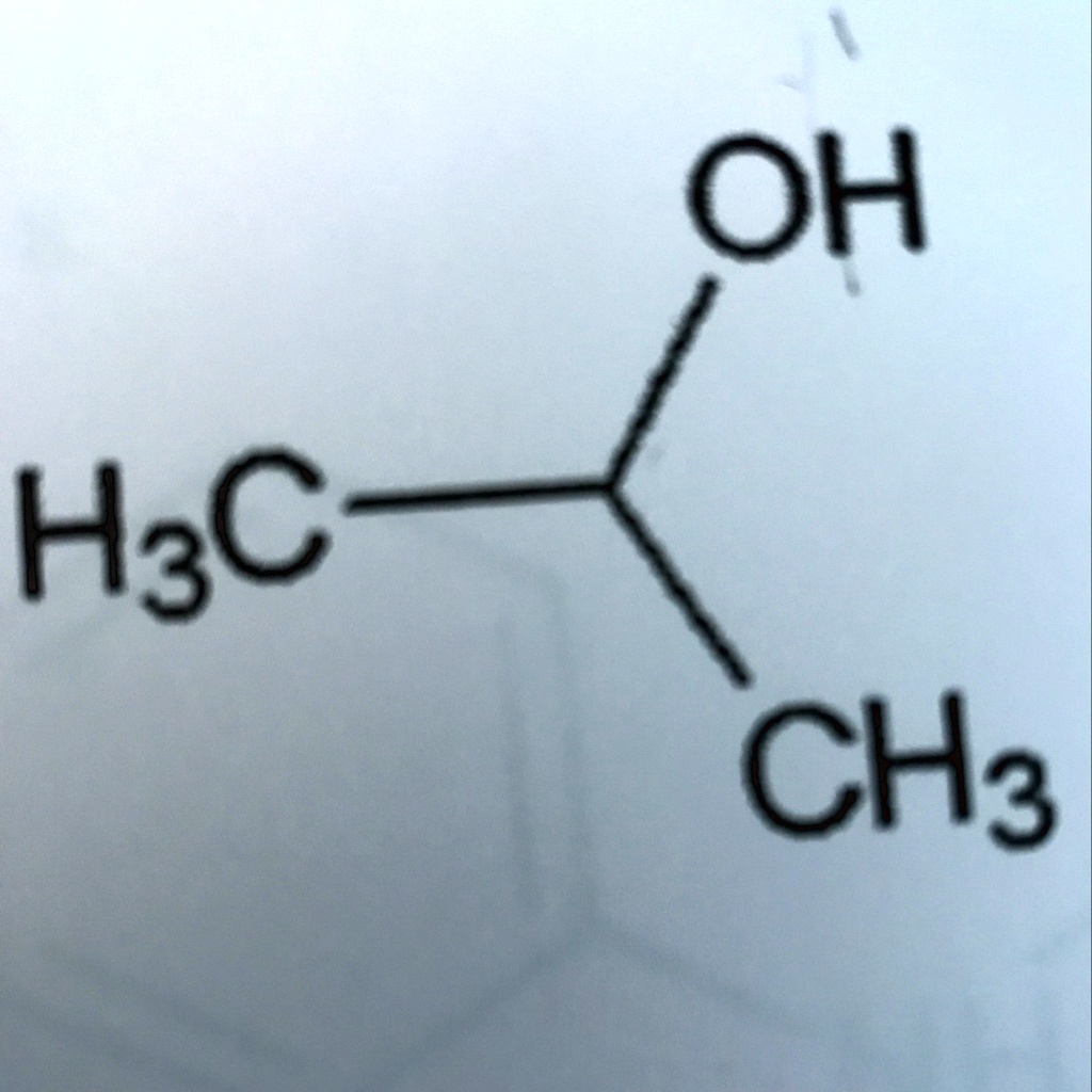 SOLVED: 'Identify the functional group OH H3C CH3'