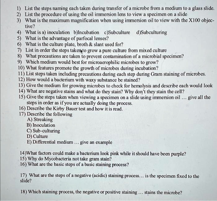 SOLVED: 1) List the steps naming each taken during transfer of a ...