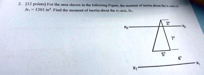 SOLVED: 2.[12 points] For the area shown in the following Figure, the ...