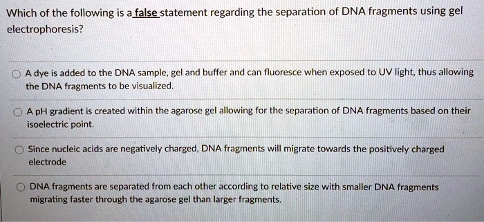 SOLVED: Which of the following is false statement regarding the ...