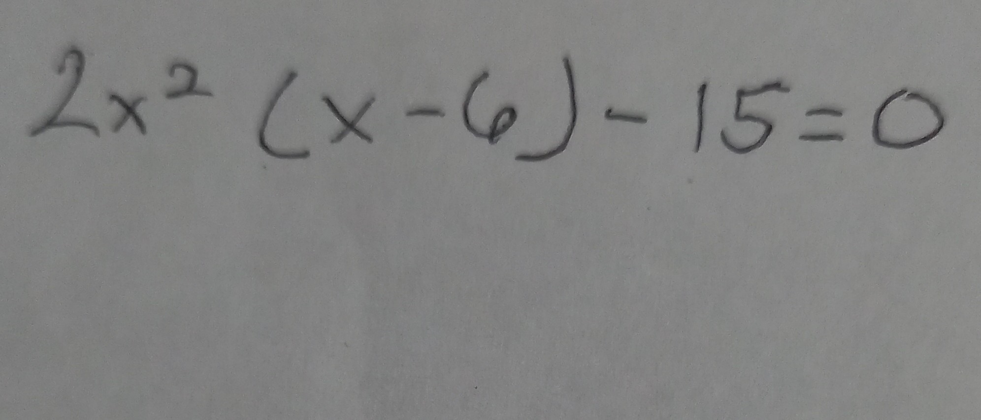 SOLVED 2 X 2 x 6 15 0