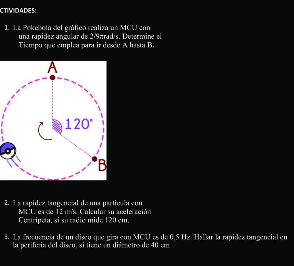 SOLVED: ayuda por favor, es urgente CTIVIDADES: La Pokebola del gráfico ...