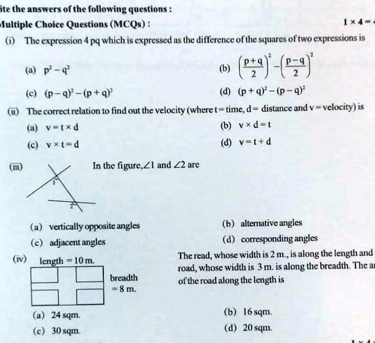 SOLVED: 'multiple choice questions (MCQS)' SOLVED: 'multiple choice questions (MCQS)'