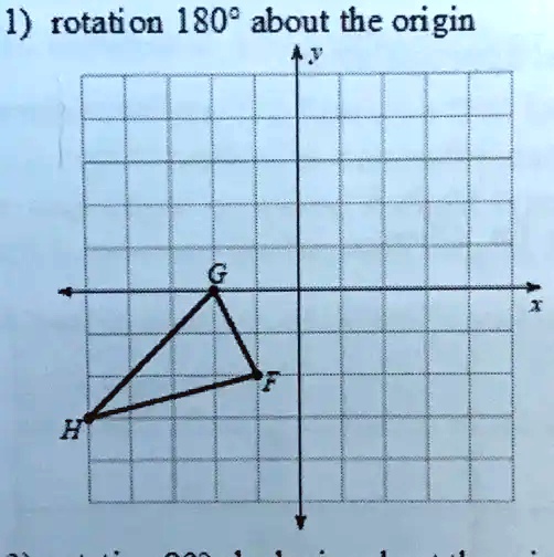 SOLVED: 1) rotation 180? about the Origin