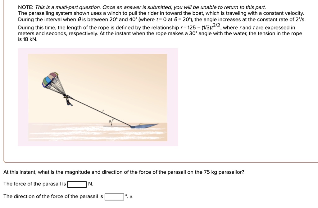 NOTE: This is a multi-part question. Once an answer is submitted, you ...