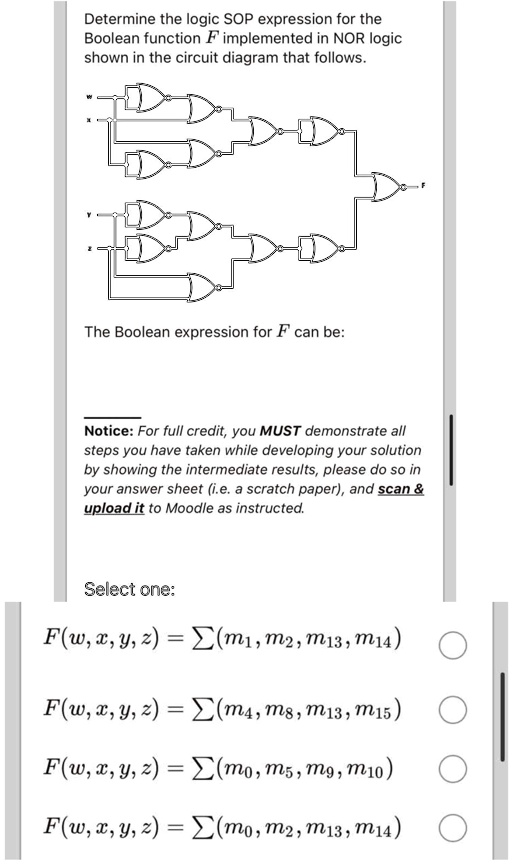 VIDEO solution: Determine the logic SOP expression for the Boolean ... VIDEO solution: Determine the logic SOP expression for the Boolean ...