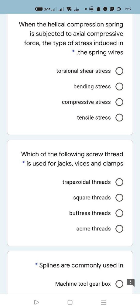 SOLVED: %4r,lul # KBs 940 0 @ 1 When the helical compression spring is ...