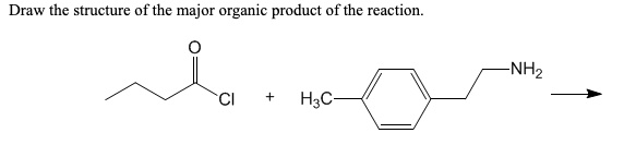 SOLVED: Draw the structure of the major organic product of the reaction ...