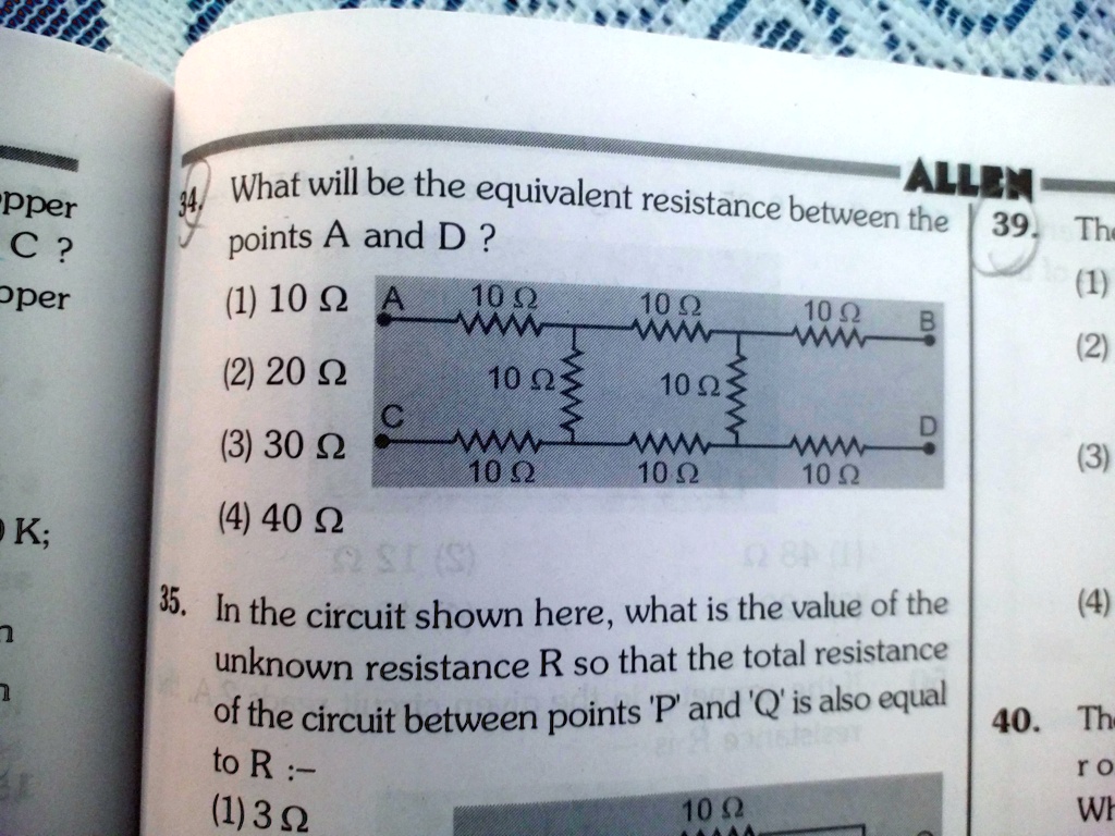SOLVED: 'Need explanation step by step. What will be the equivalent ...