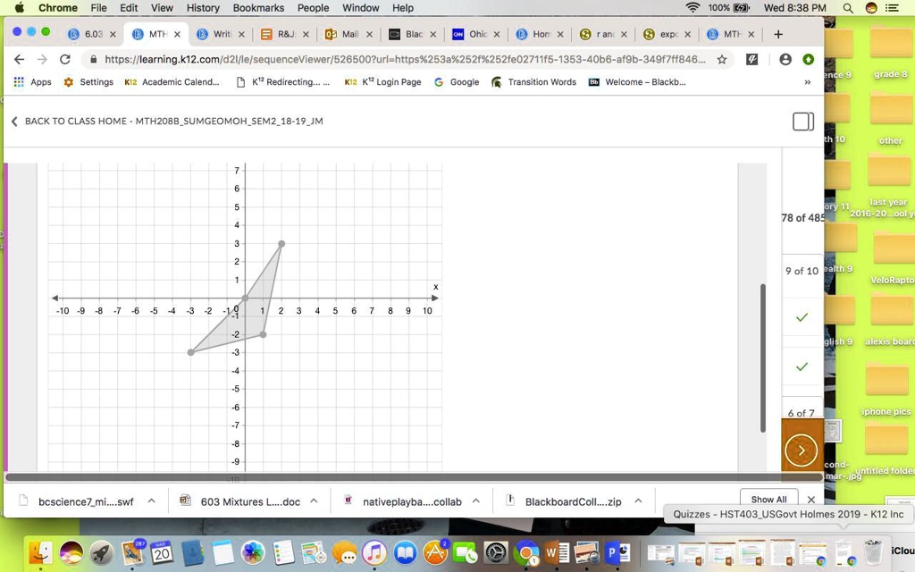 SOLVED: Graph the image of this quadrilateral after a dilation with a scale factor of 3 centered ...
