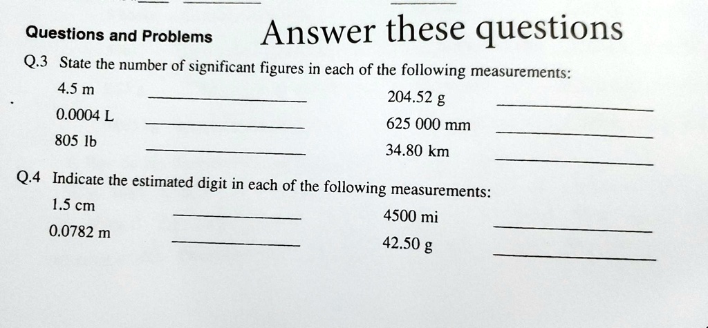 questions and problems answer these questions q3 state the number of ...