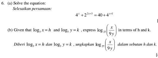 SOLVED: Solve the equation: Selesaikan persamaan: 4x + 22 + 40 + 4x ...