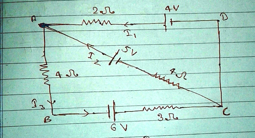 SOLVED: 'Find total current flowing through the circuit.'