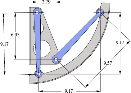SOLVED: a) Find the mobility (M) of the mechanism. b) Is the mechanism ...